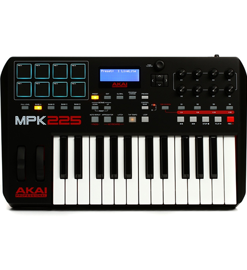 Akai MPK225 25-key Compact Keyboard Controller - Son Sound