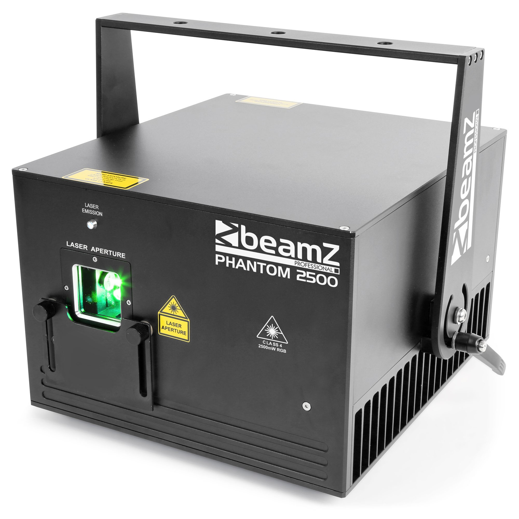 Beamz PHANTOM 2500 PURE DIODE LASER RGB ANALOGUE 30kpps - Son Sound