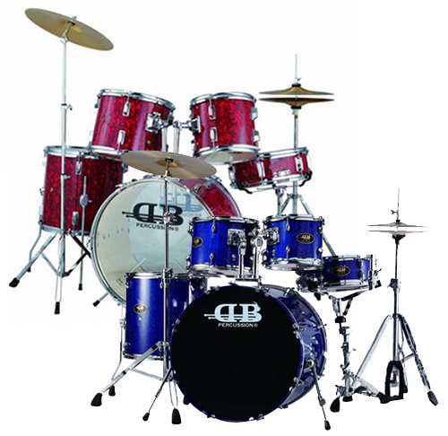 DB Percussion DB52-114 5 Piece Acoustic Drum Kits - Son Sound