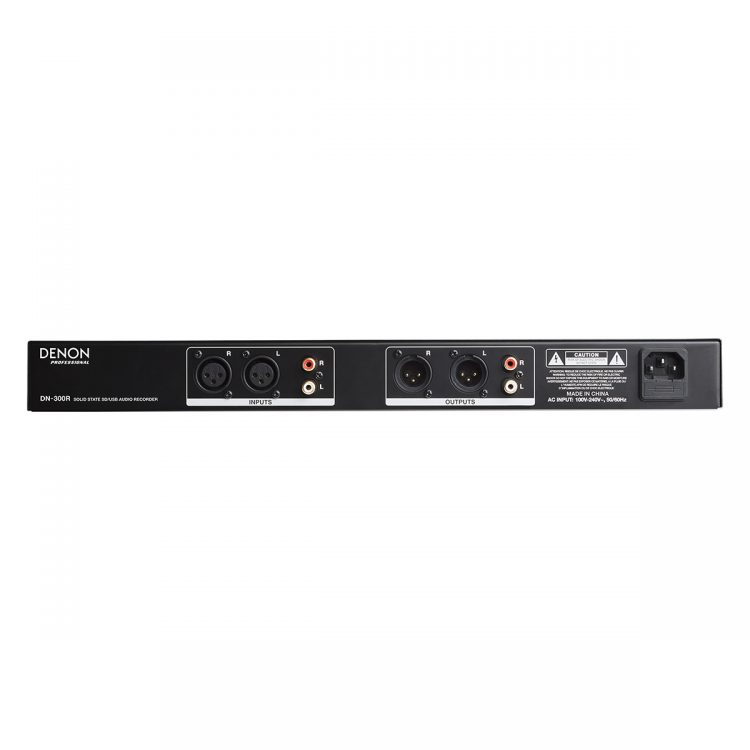 Denon DN-300R MKII Solid-State SD/USB Audio Recorder - Son Sound
