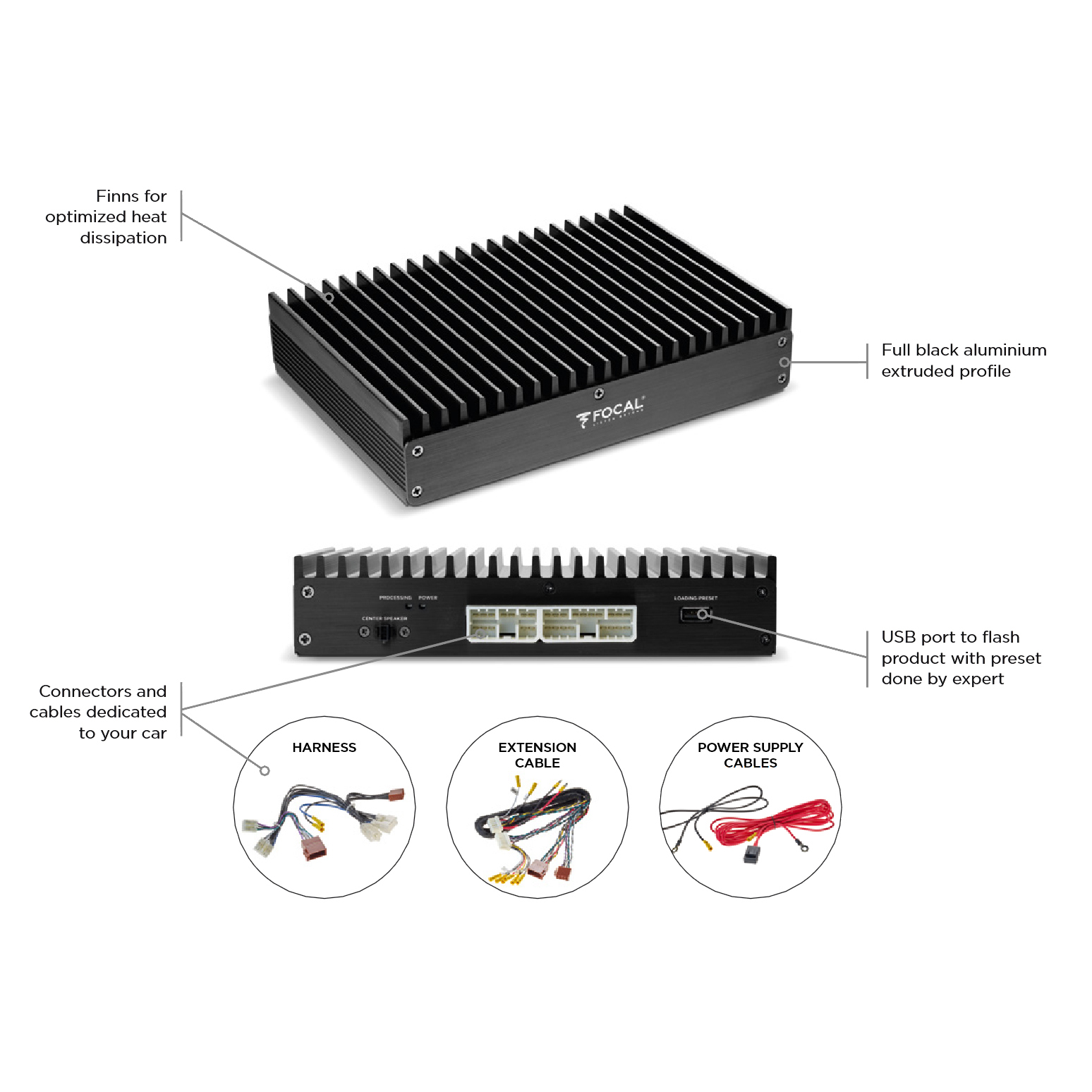 FOCAL FIT9.660 9-channel DSP/Amplifier - Son Sound