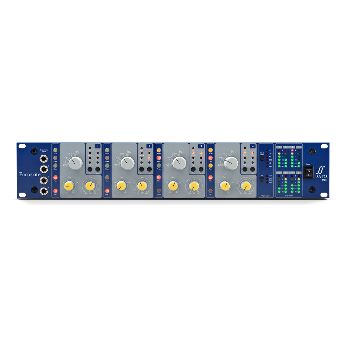 Focusrite ISA 428 MKII 4-Channel Preamp - Son Sound
