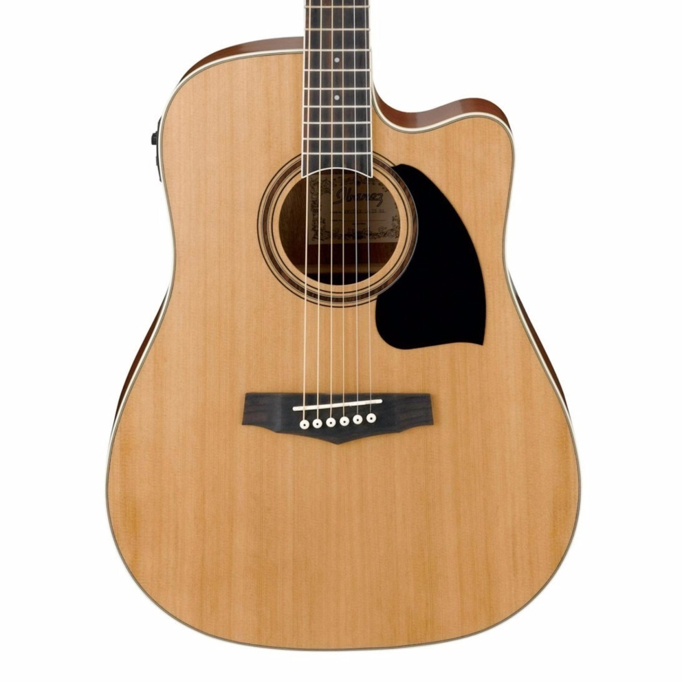 Ibanez PF17ECE-LG PF Performance Series Dreadnought Acoustic Electric ...