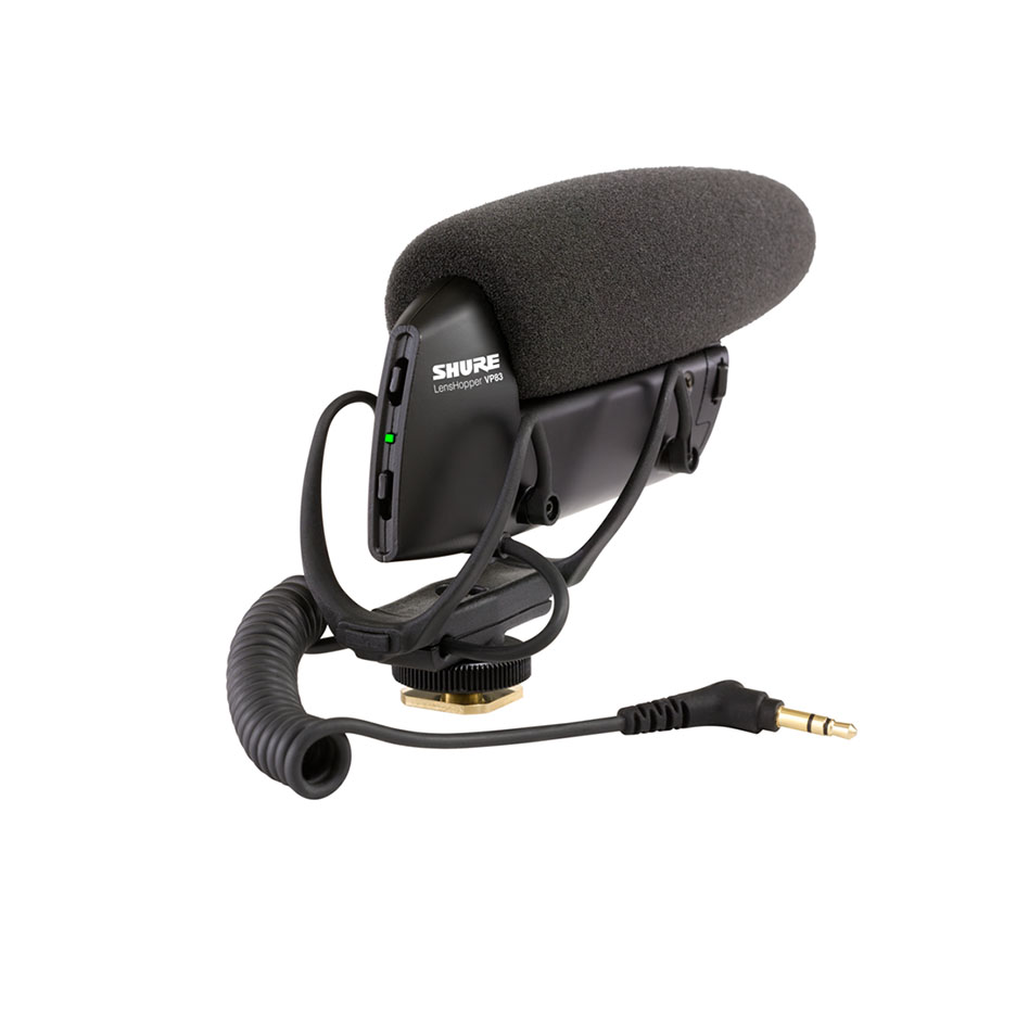 Shure VP8 LensHopper Camera Mount Condenser Microphone - Son Sound