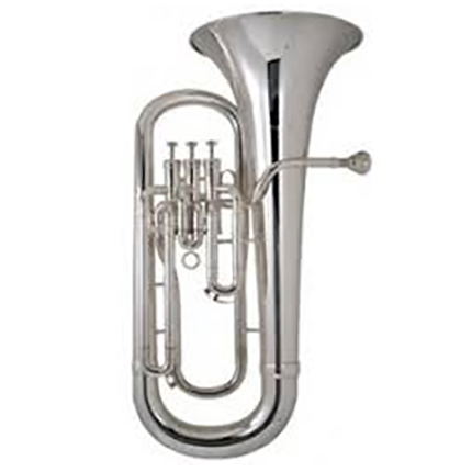 Mason AL-319B(3) 3 Rotary Valve Tuba, Nickel - Son Sound